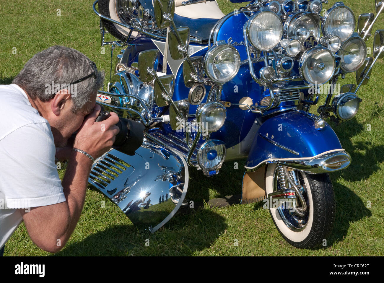 Mod scooter 1960s hi-res stock photography and images - Alamy