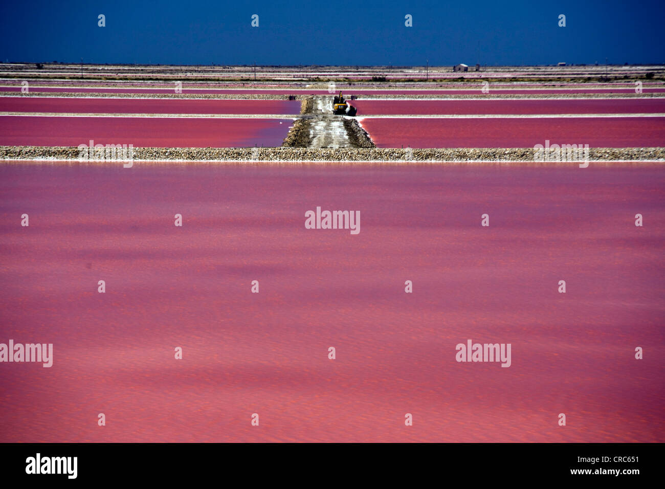 Salt production in Camargue France, Provence Stock Photo - Alamy