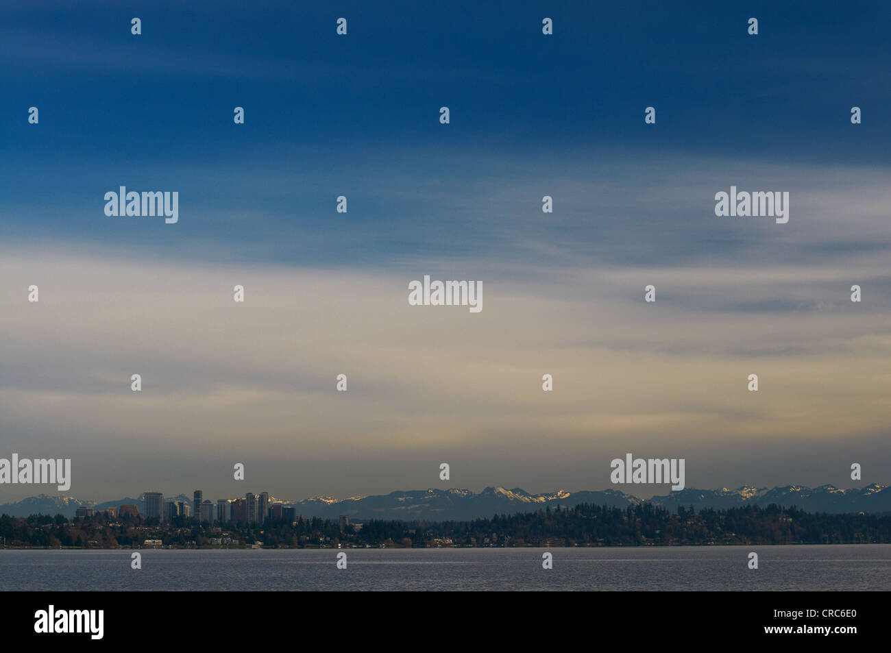 Seattle city skyline on water Stock Photo - Alamy