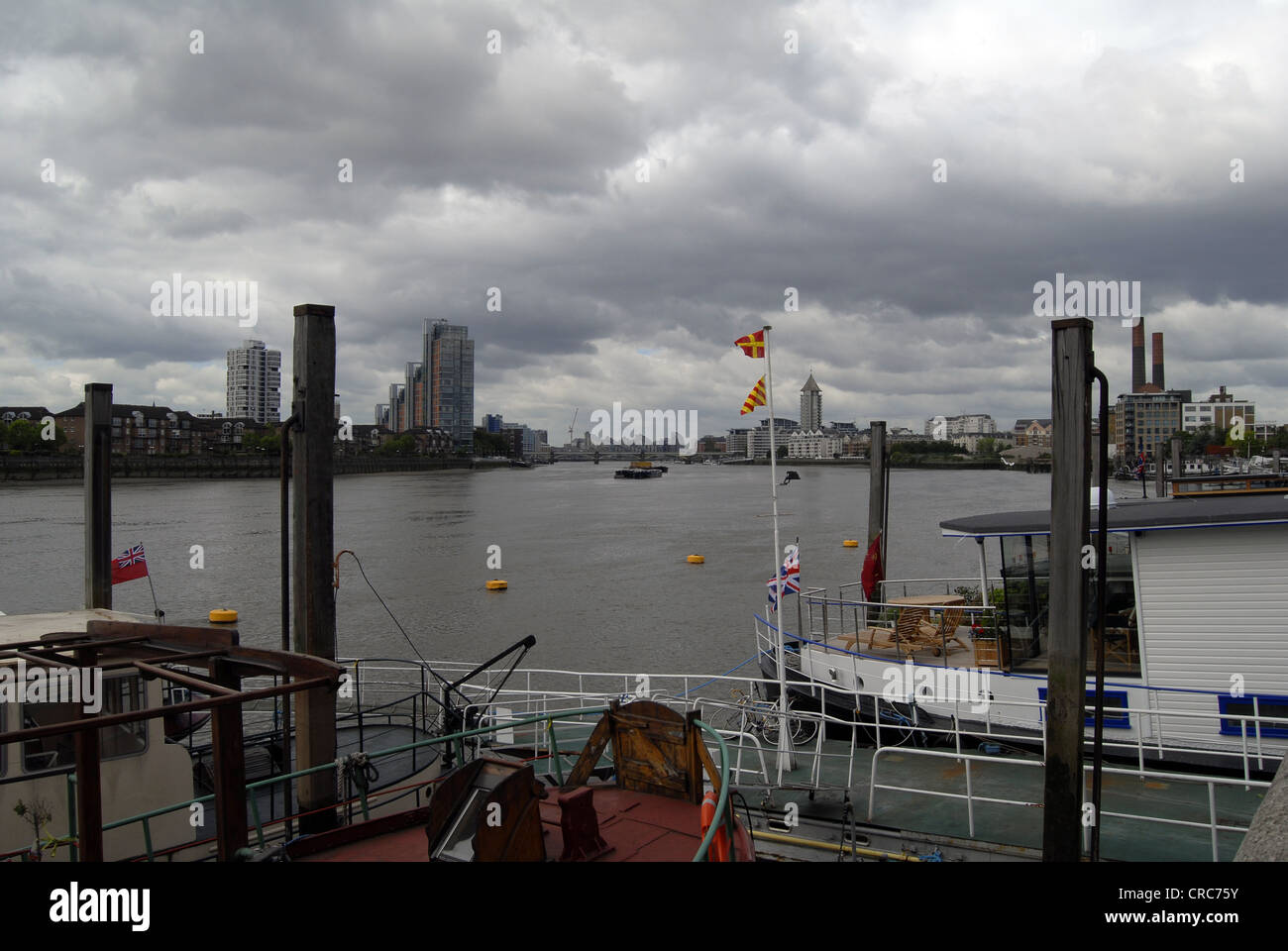 Chelsea Yacht harbour Stock Photo - Alamy