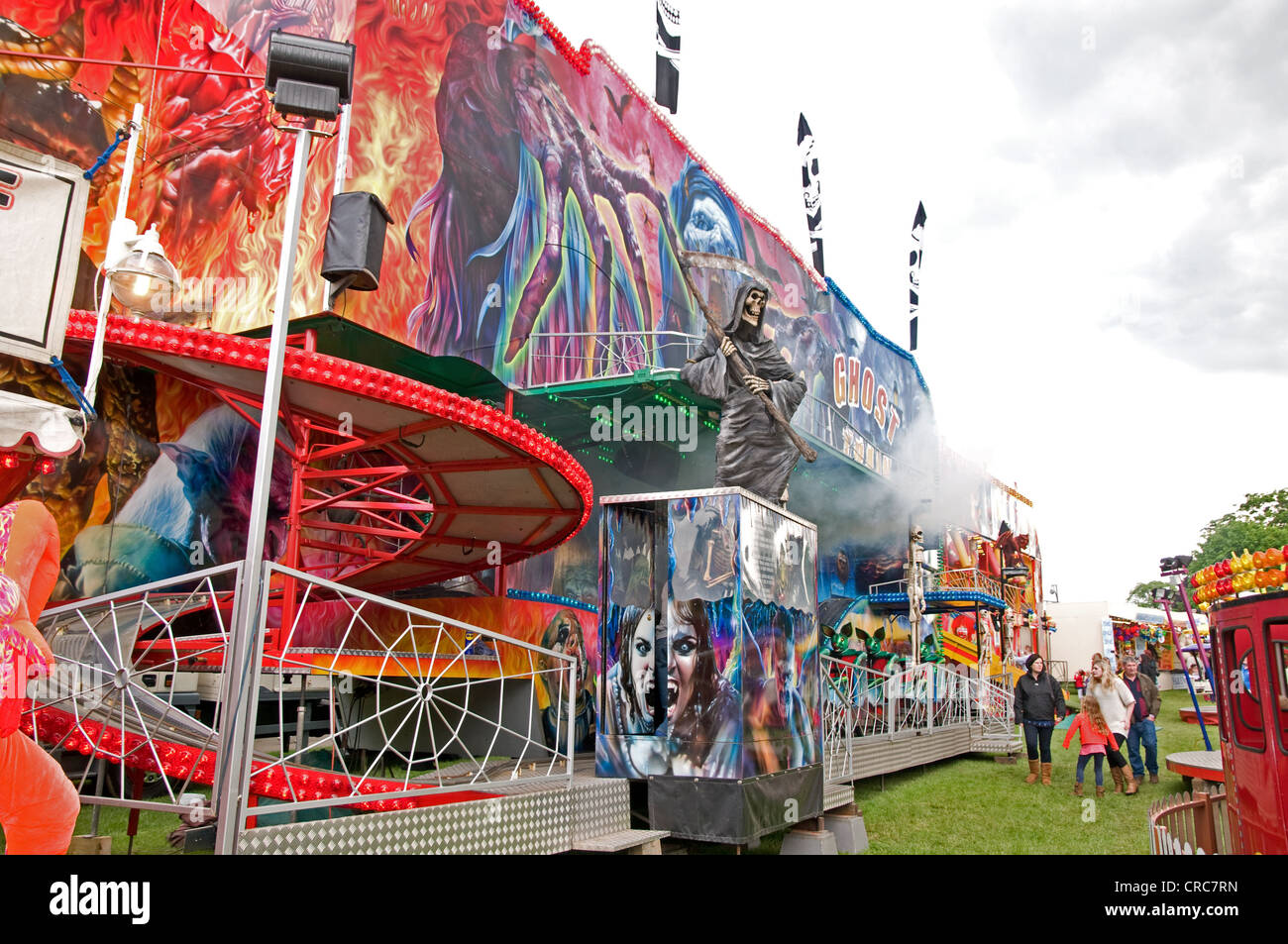 Fairground ghost train hi-res stock photography and images - Alamy