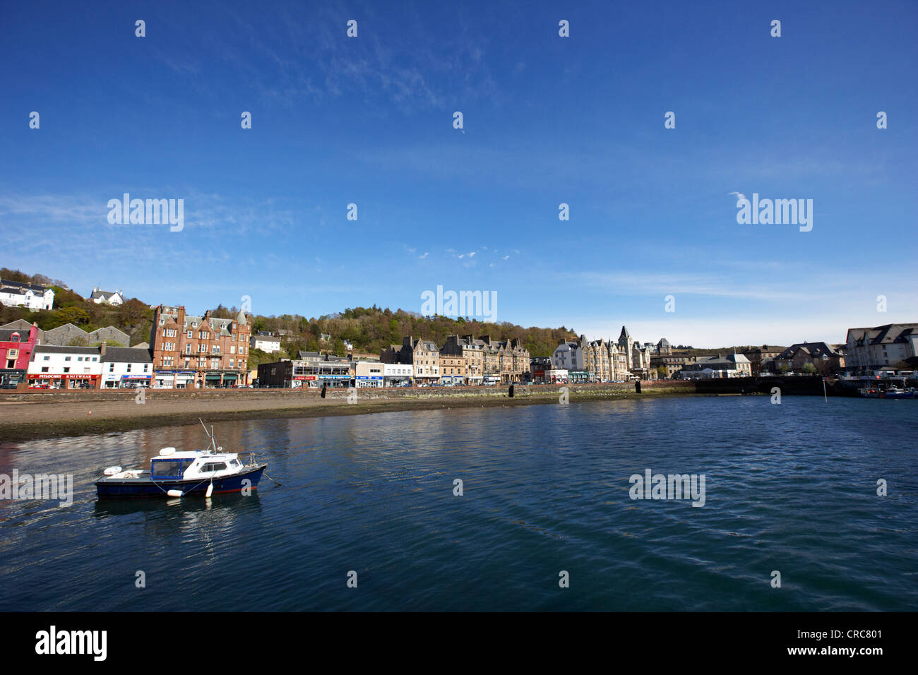 oban sea front scotland uk Stock Photo - Alamy