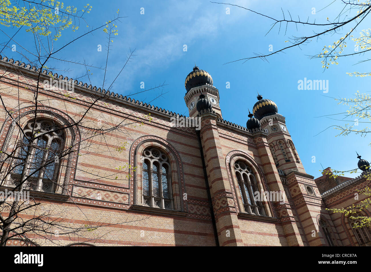 Moorish style Great Mosque in Budapest Hungary Stock Photo - Alamy