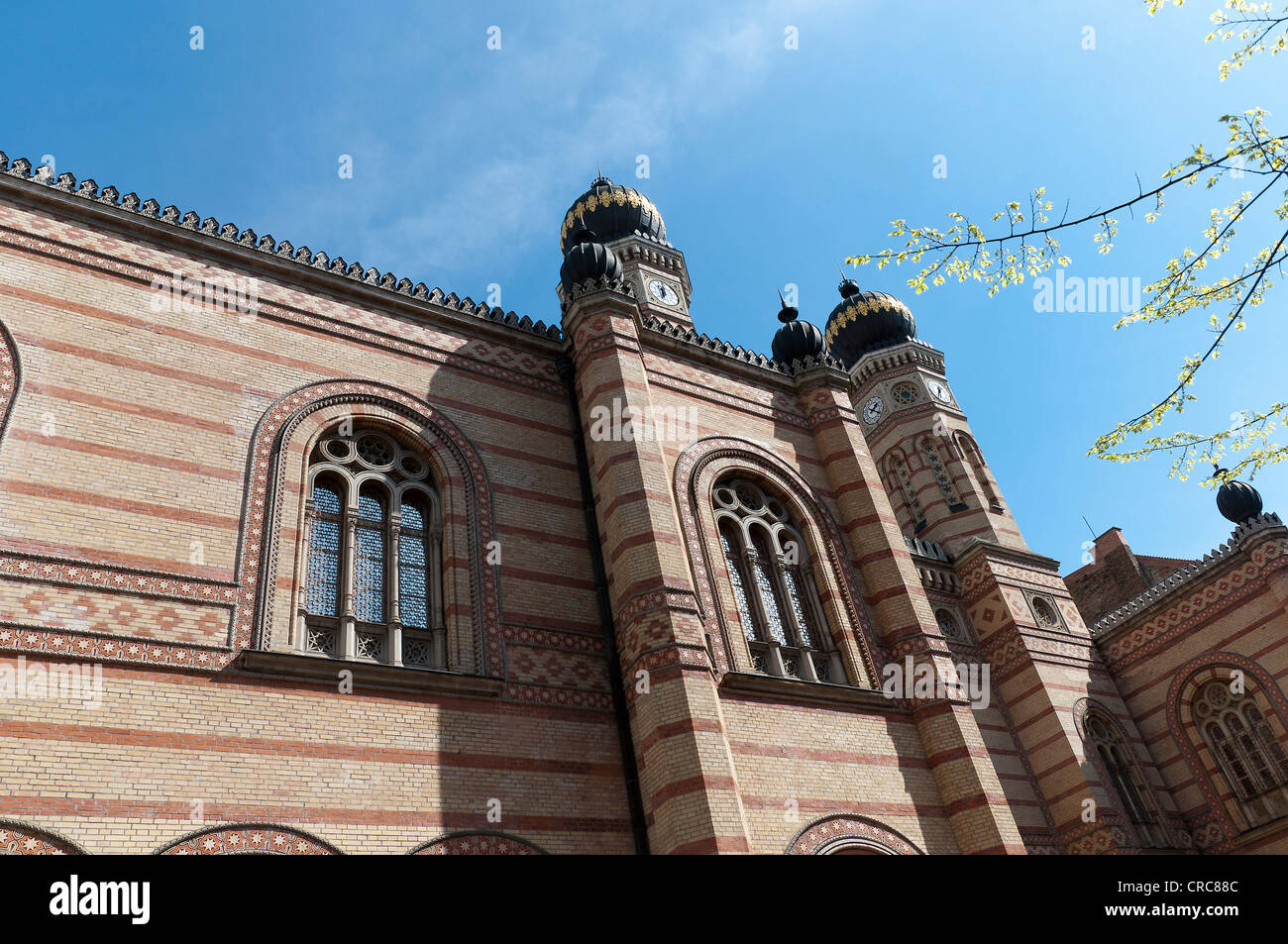 Moorish style Great Mosque in Budapest Hungary Stock Photo - Alamy