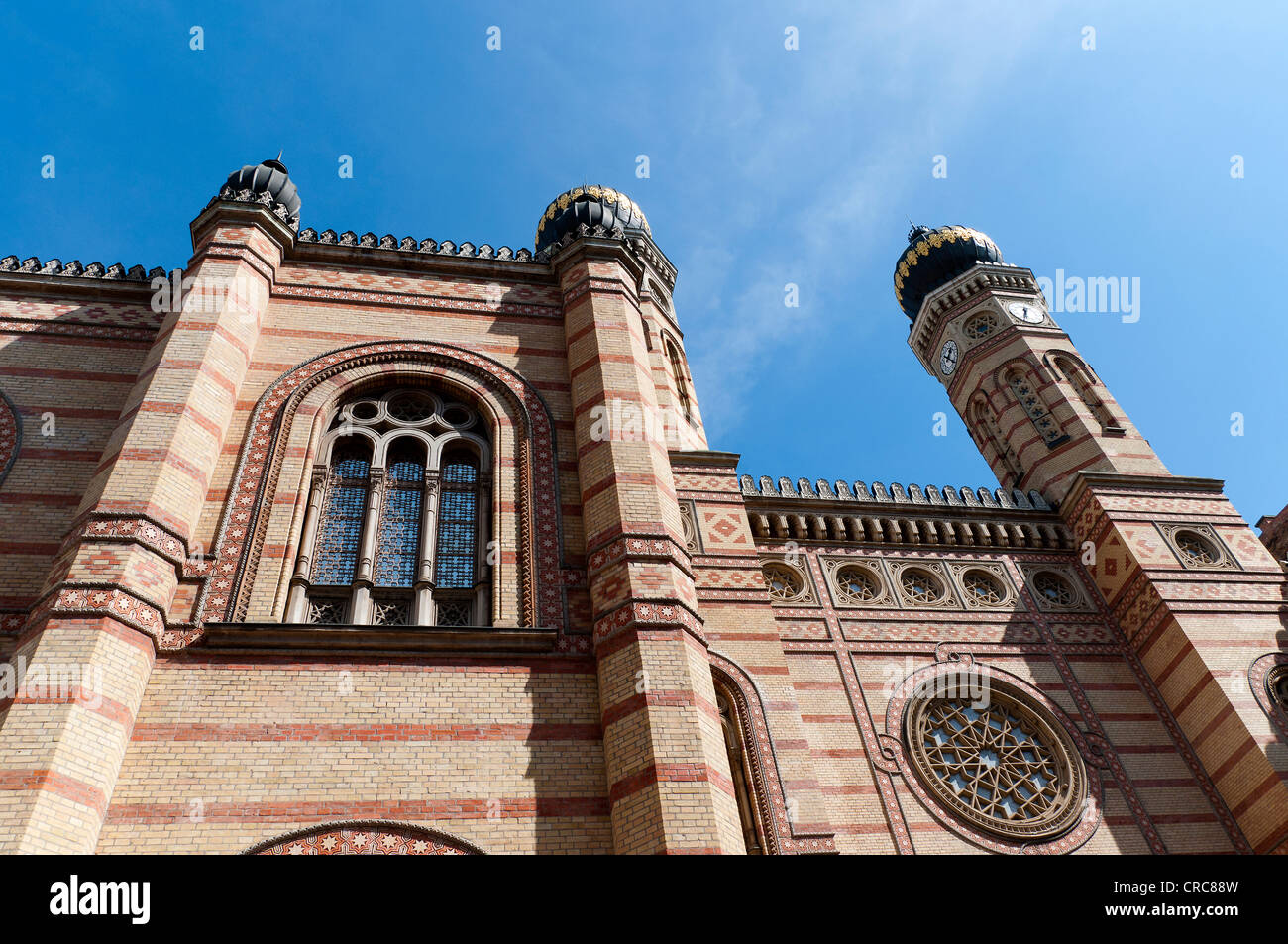 Moorish style Great Mosque in Budapest Hungary Stock Photo - Alamy