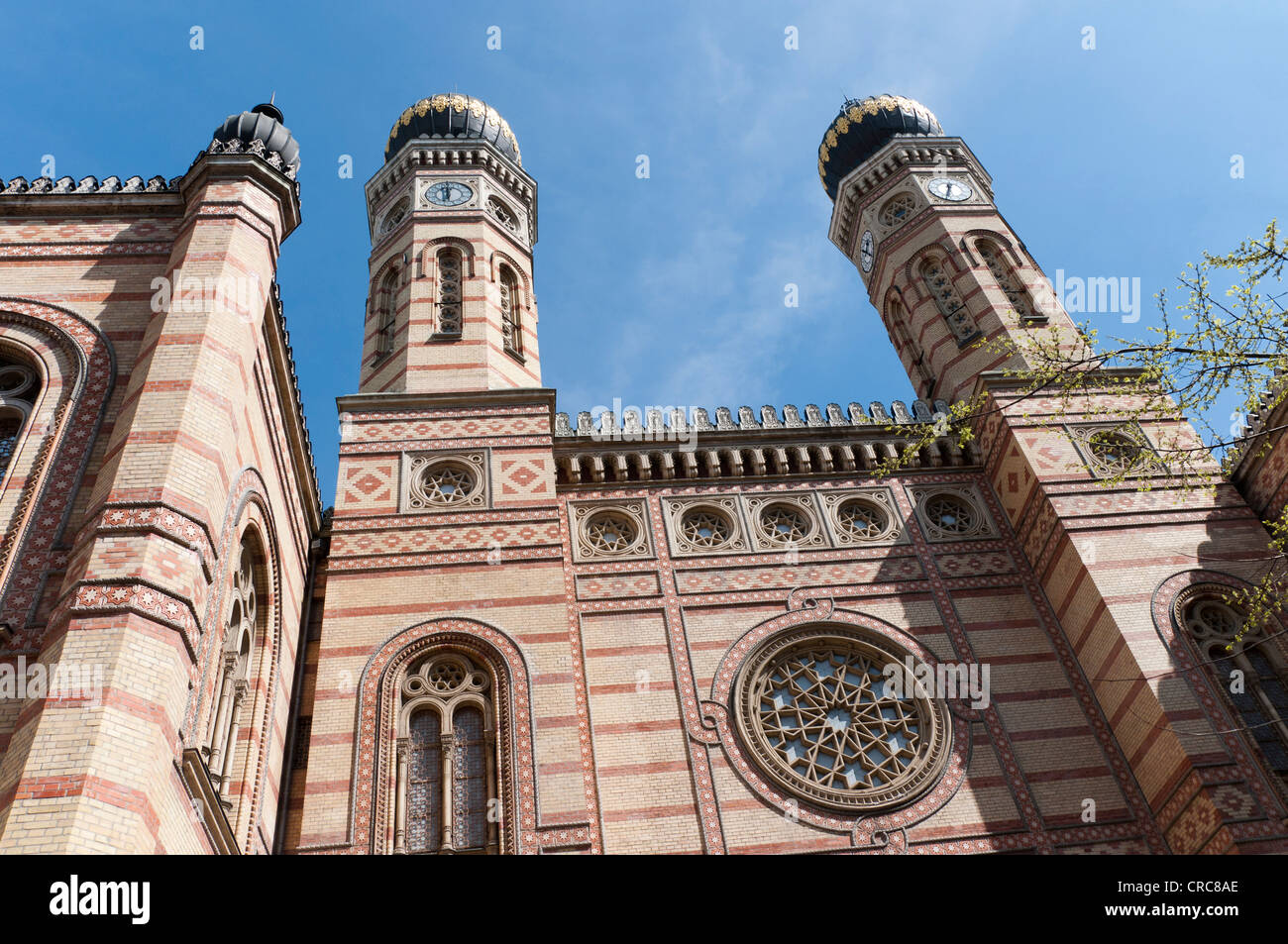 Moorish style Great Mosque in Budapest Hungary Stock Photo - Alamy