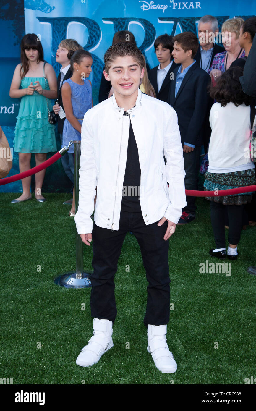 Ryan Ochoa arrives at the Los Angeles Film Festival premiere of 'Brave ...