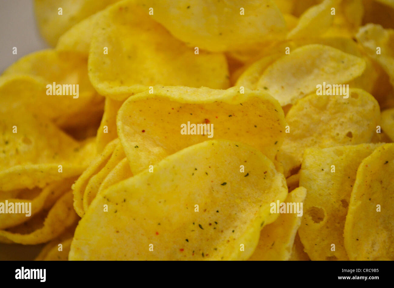 Close up of Crisps Stock Photo - Alamy