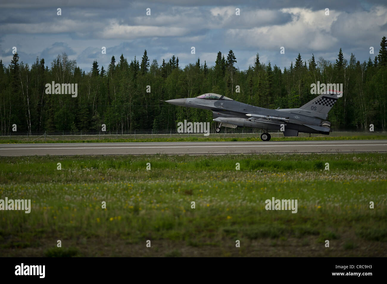 Alaska red flag alaska is a pacific air for hi-res stock photography ...
