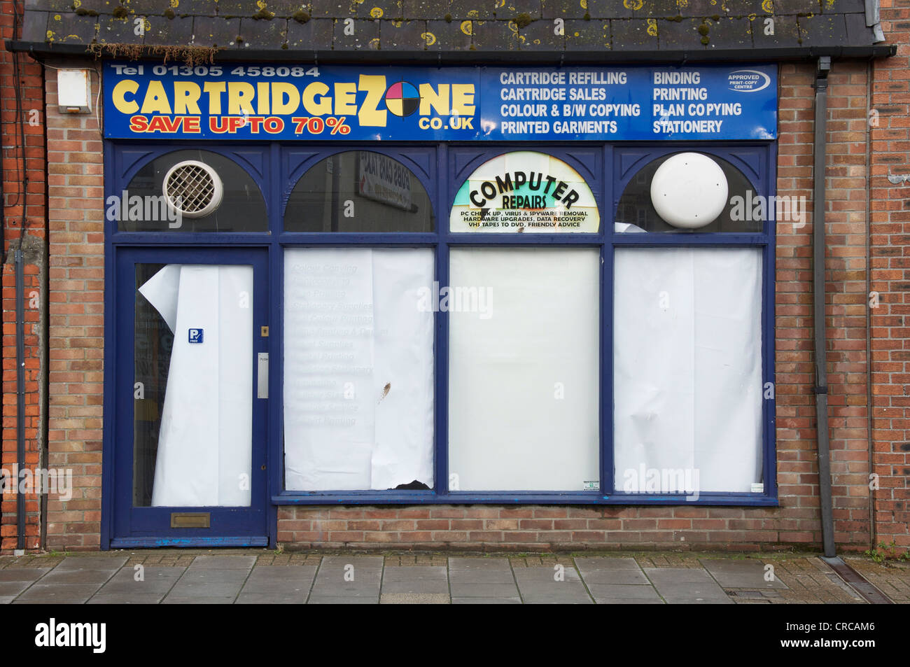 A provider of copying and printing services, closed down, just another ...