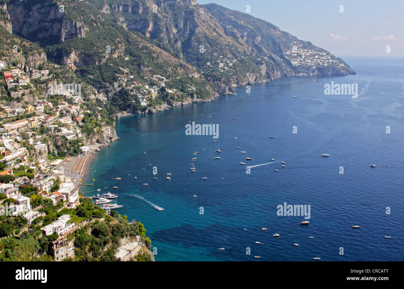 Positano harbour hi-res stock photography and images - Alamy