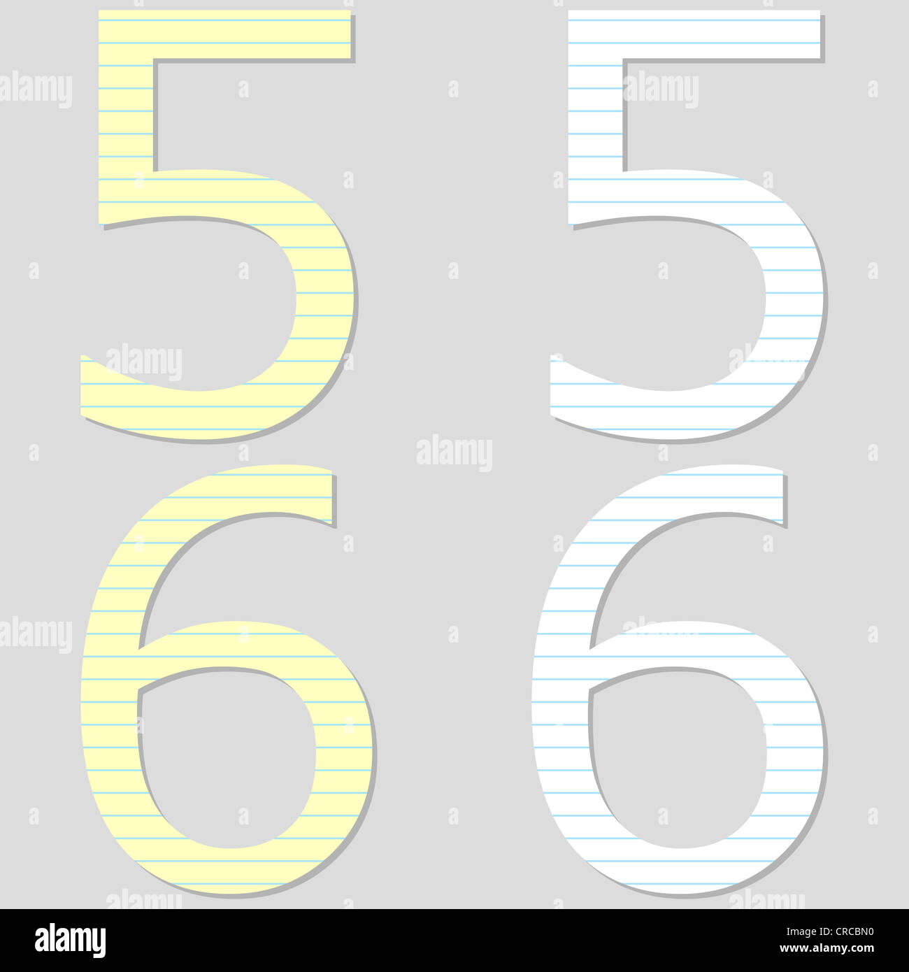 Set numbers hi-res stock photography and images - Alamy
