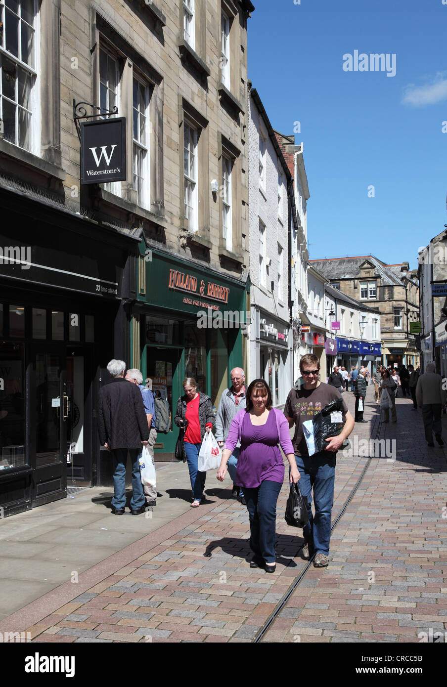 Hexham town centre hi-res stock photography and images - Alamy