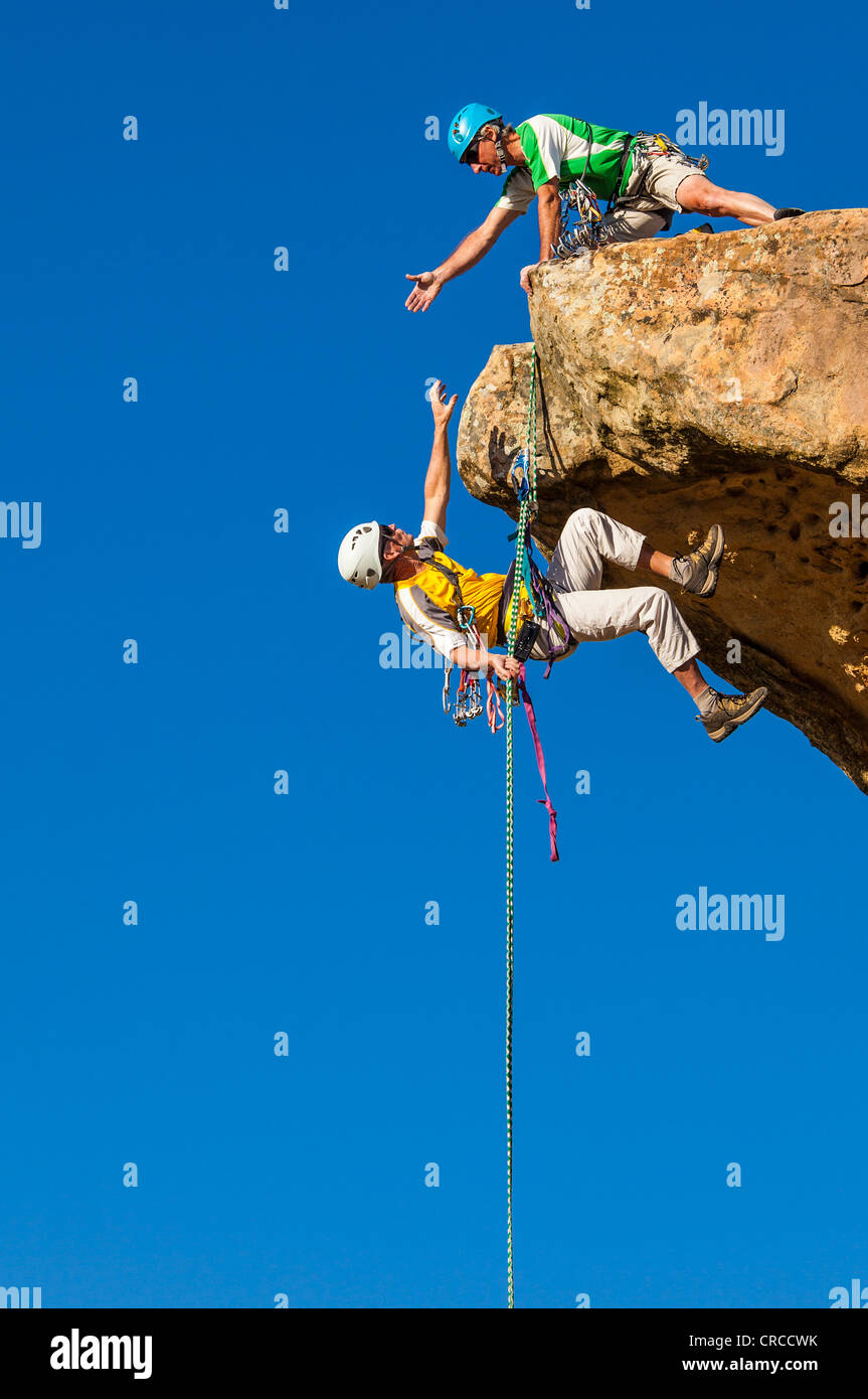 Climb mountain teamwork hi-res stock photography and images - Alamy