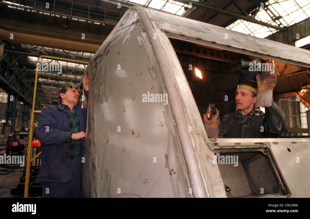 Abb daimler benz transportation hi-res stock photography and images - Alamy