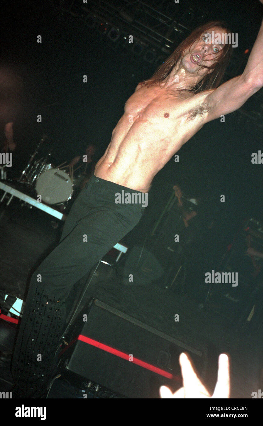 Berlin concert by Iggy Pop Stock Photo - Alamy