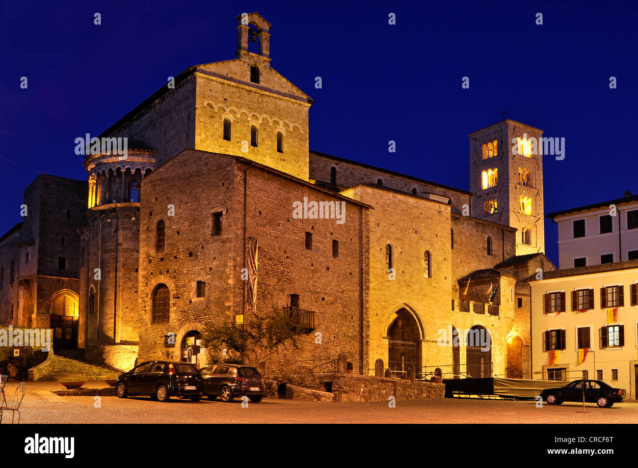 Romanesque Cathedral of Santa Maria, 11th century, Anagni, Lazio, Italy ...