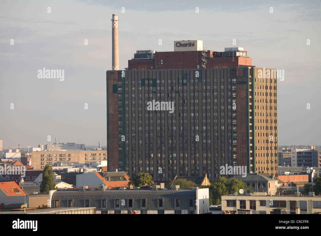 View of the building of the University Hospital Charité, Berlin ...