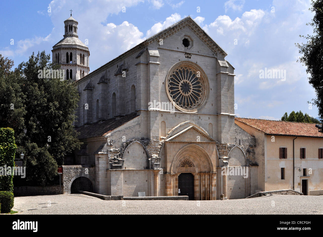 Fossanova facade hi-res stock photography and images - Alamy