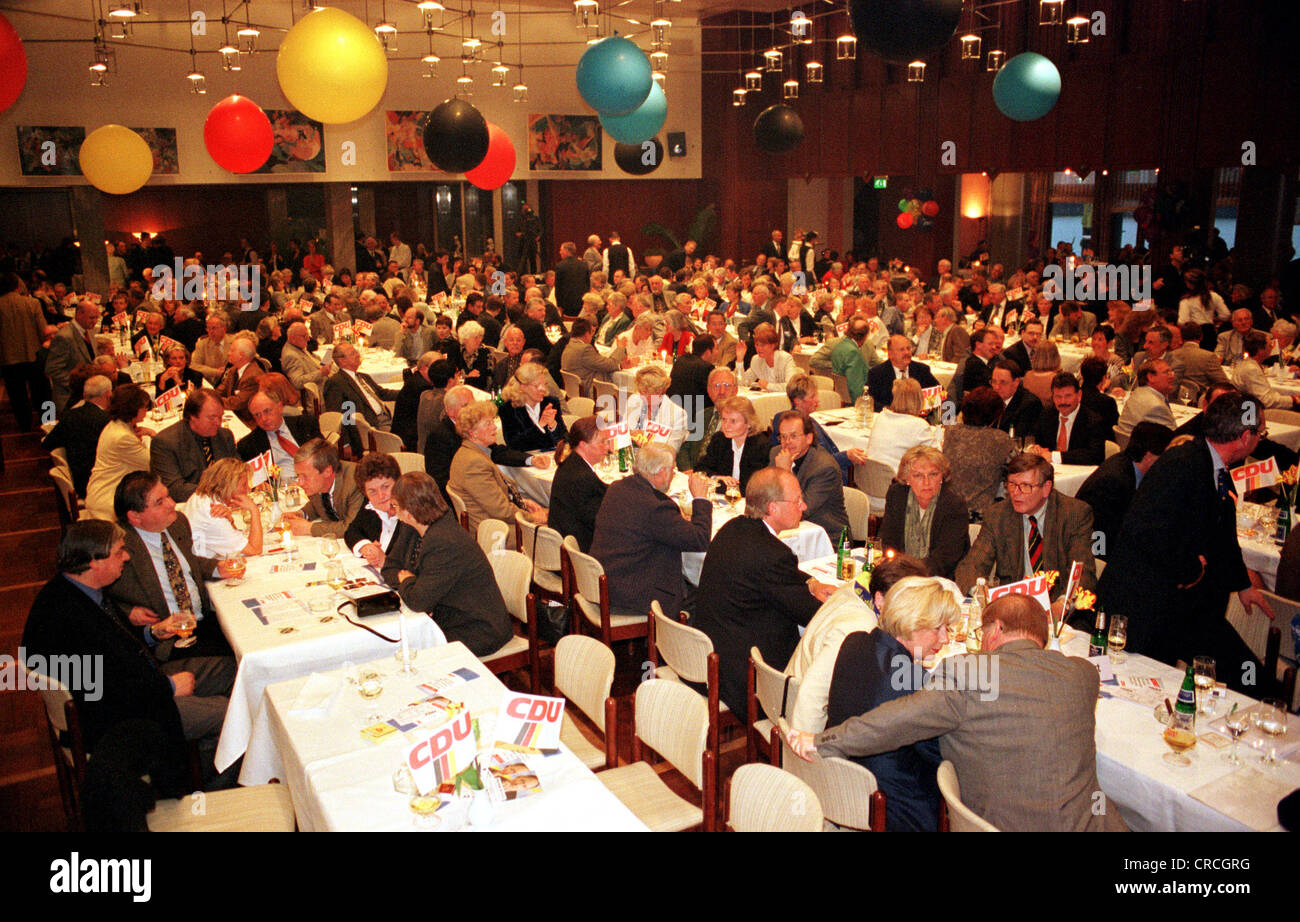 Bremen election party the CDU in Bremen Stock Photo - Alamy