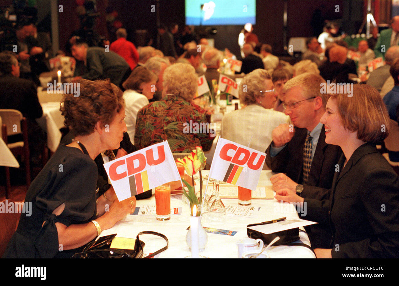 Bremen election party the CDU in Bremen Stock Photo - Alamy