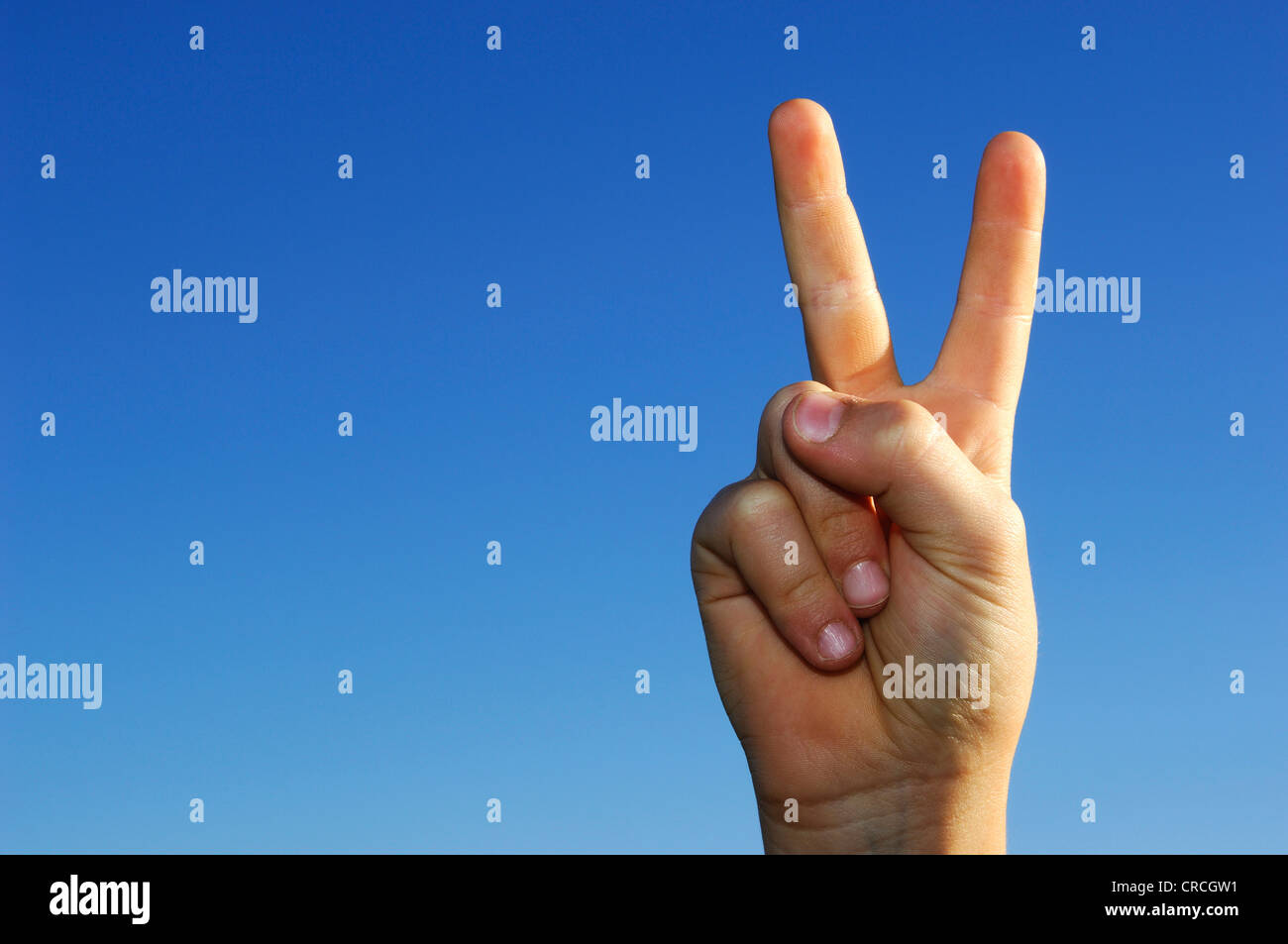 The v sign hi-res stock photography and images - Alamy