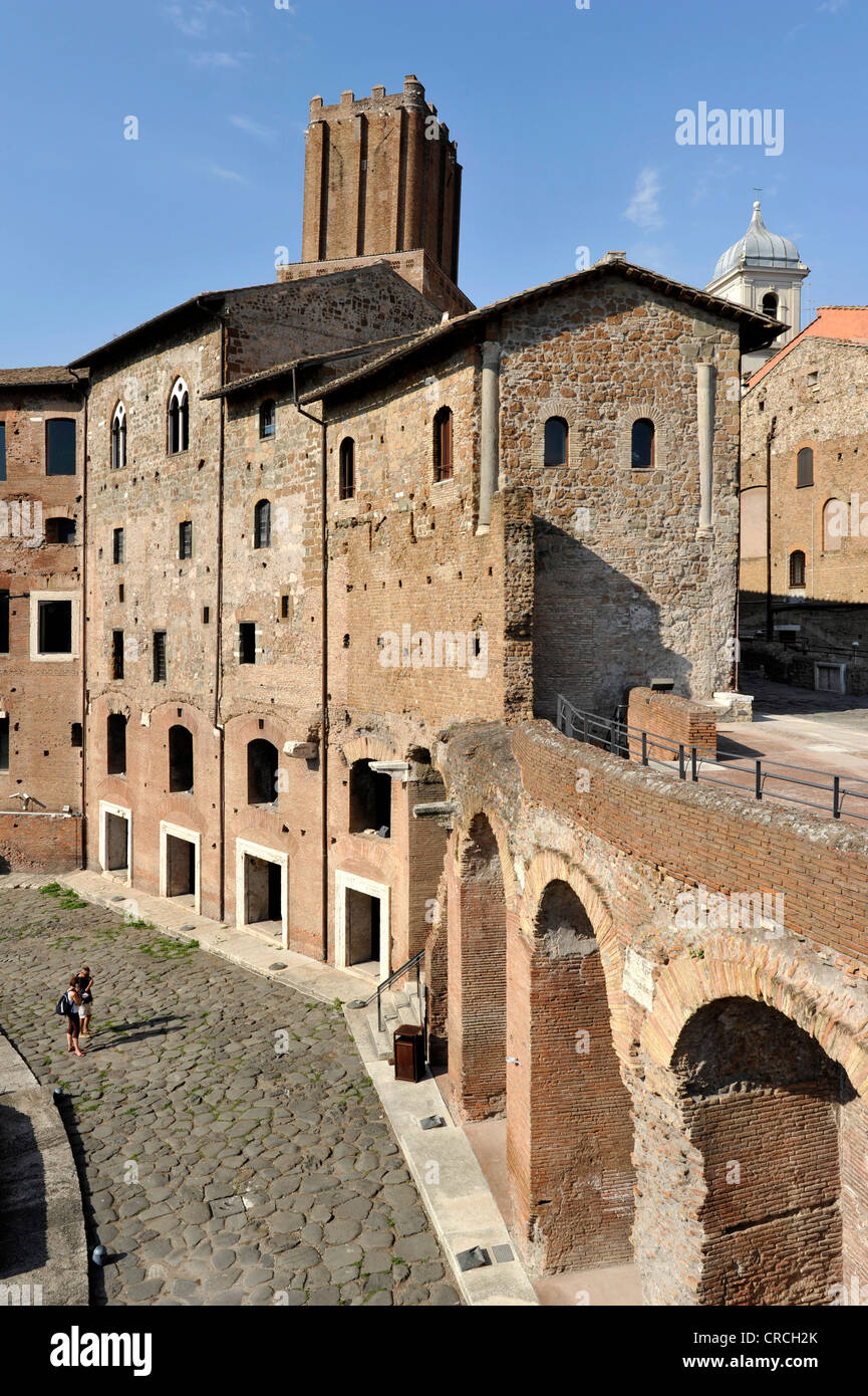 Tabernae or single room shops in the ancient street of Via Biberatica ...