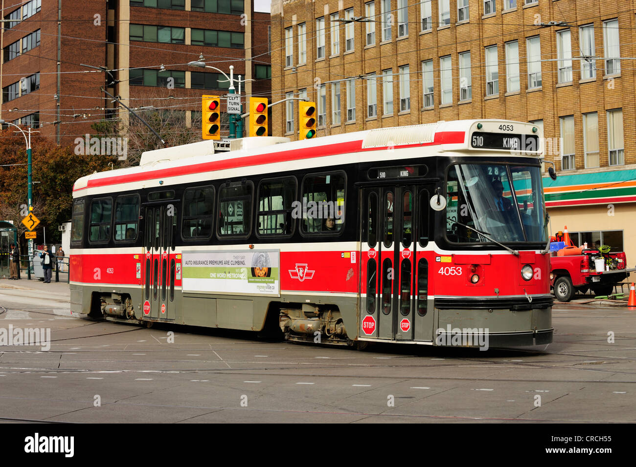Toronto streetcar hi-res stock photography and images - Alamy