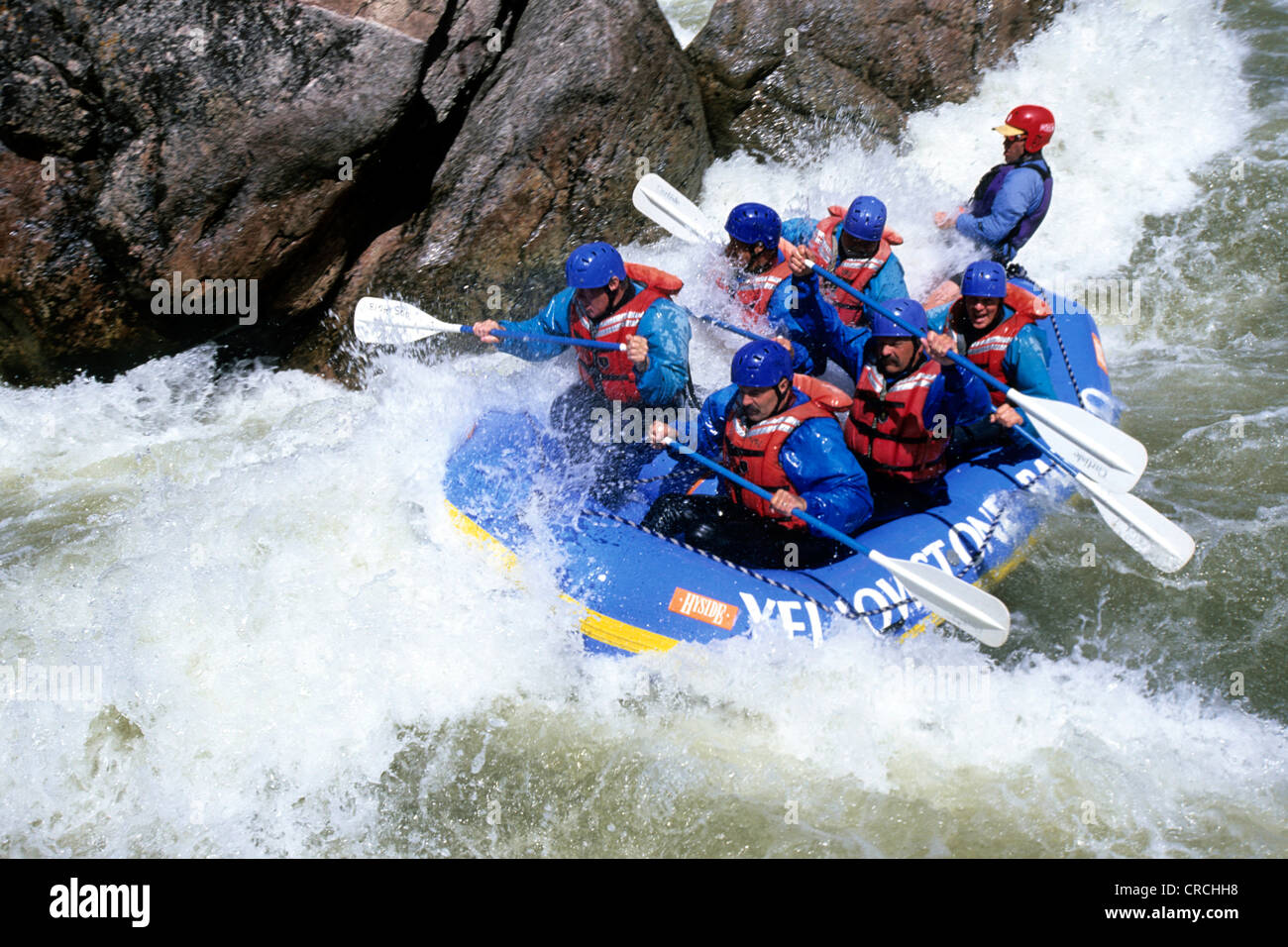 rafting, USA, Montana, Galatin River Stock Photo - Alamy