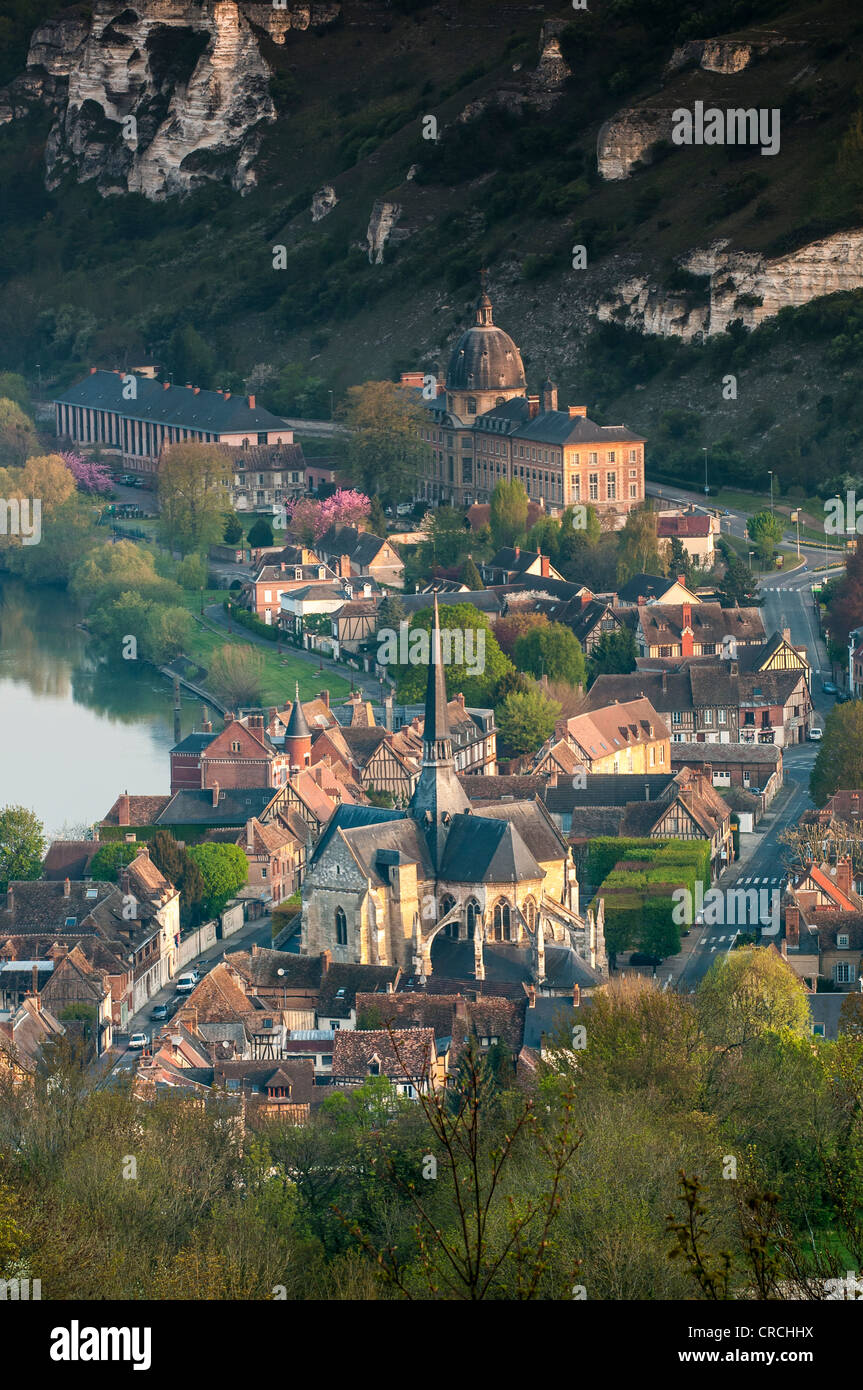 FRANCE, NORMANDY, LES ANDELYS, CHATEAU GAILLARD, RIVER SEINE, Eure Stock Photo - Alamy