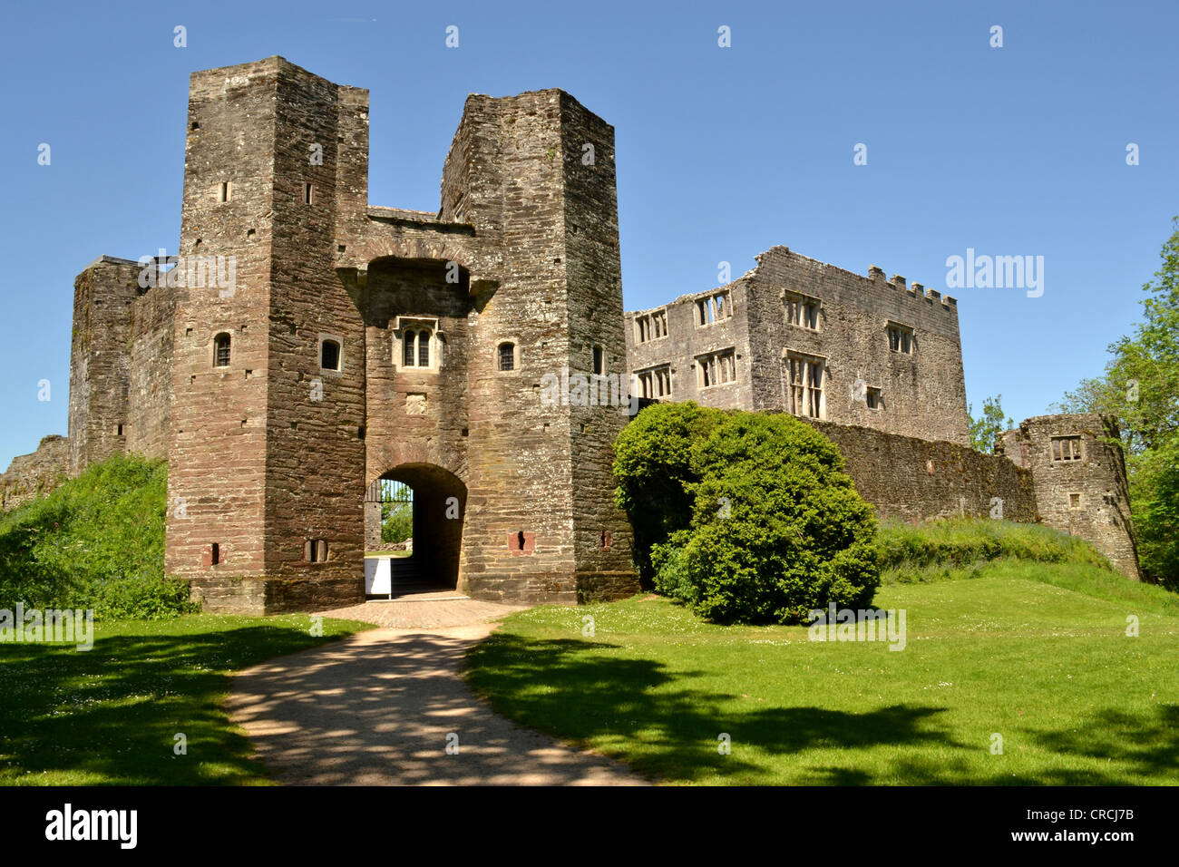 Berry Pomeroy Castle, Devon Stock Photo - Alamy