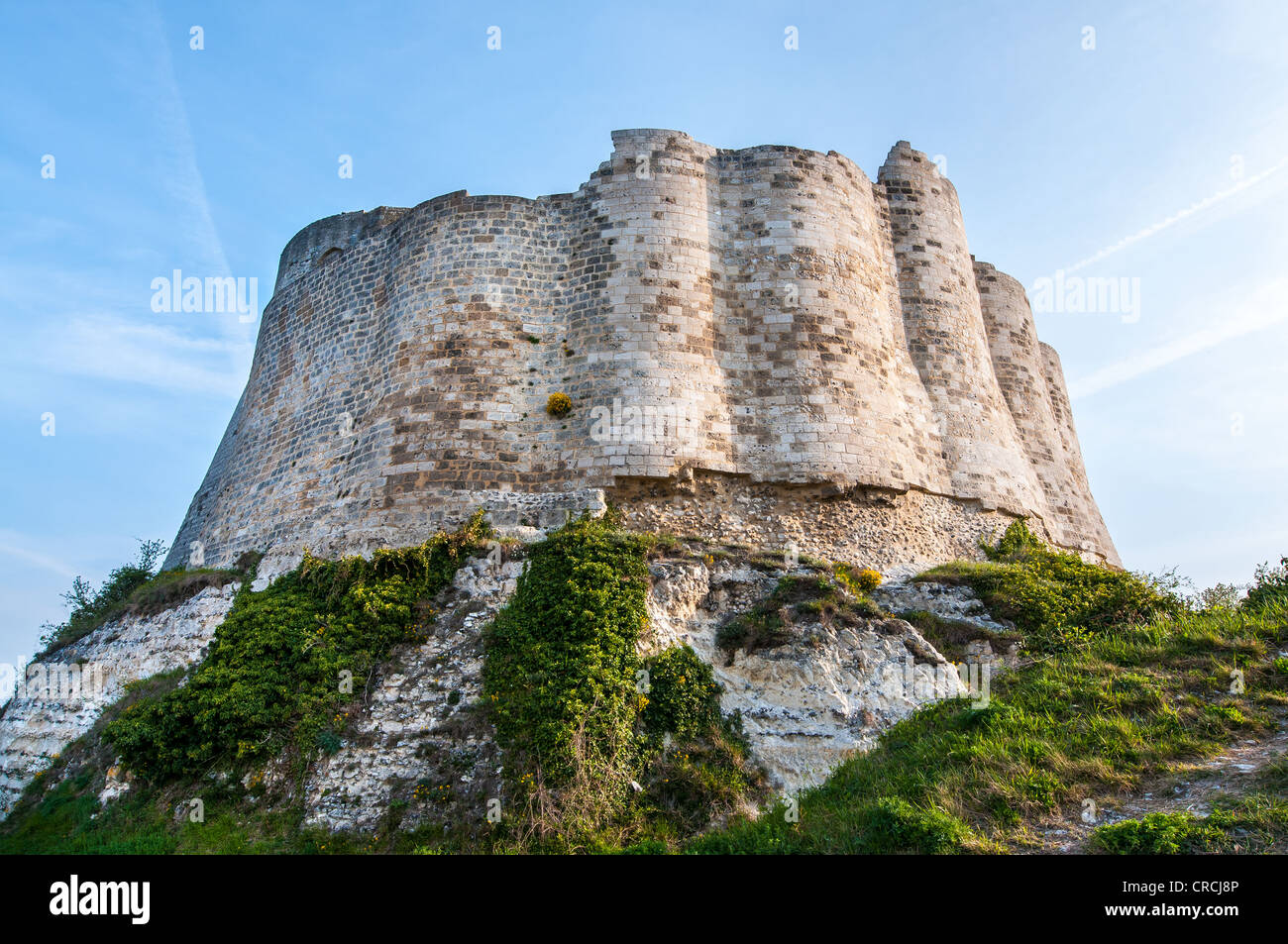 Chateau gaillard aerial hi-res stock photography and images - Alamy