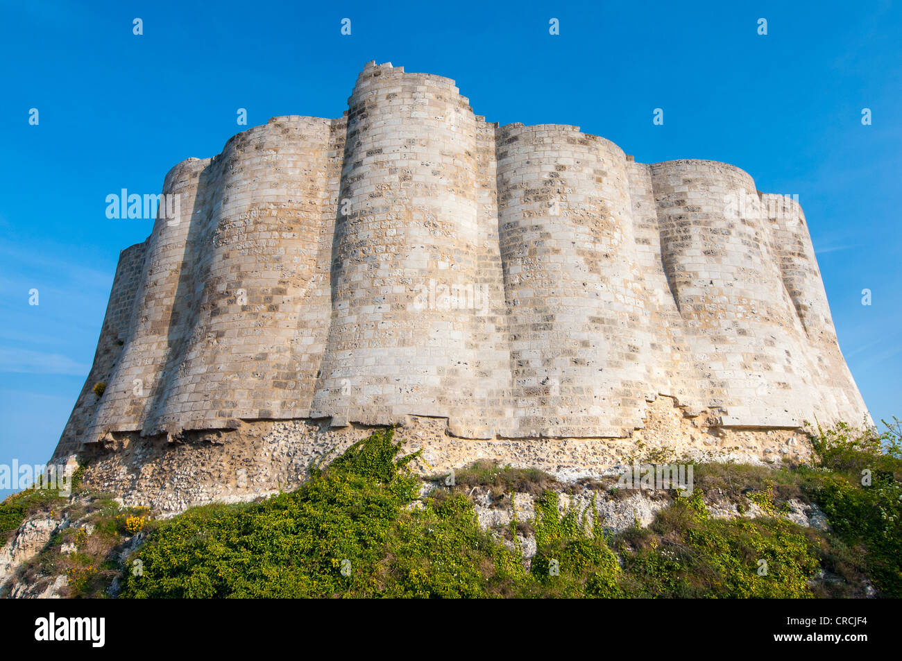 Chateau gaillard aerial hi-res stock photography and images - Alamy