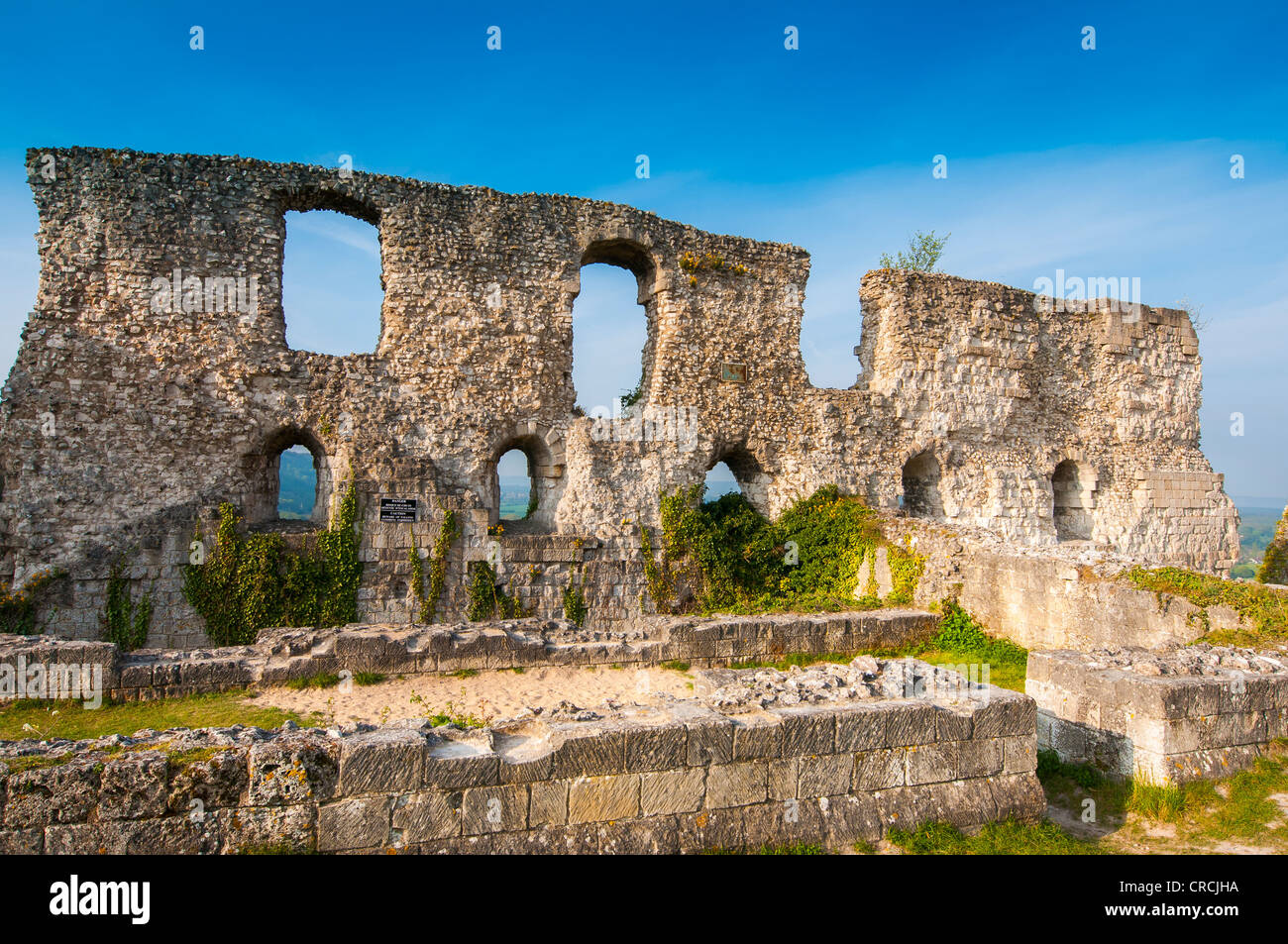 Chateau gaillard castle hi-res stock photography and images - Alamy