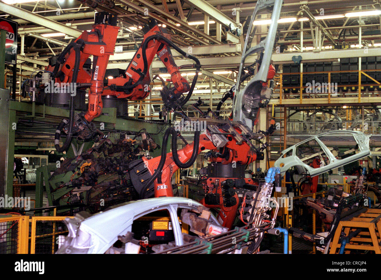 Robots at the Ford factory, Saarlouis Stock Photo - Alamy