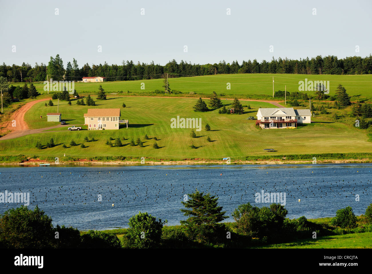 The green island in the Atlantic, Atlantic coast west of Cavendish ...