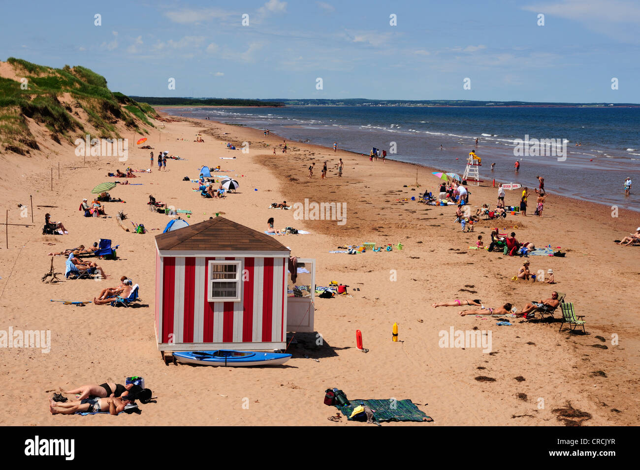 Changing on the beach hi-res stock photography and images - Alamy
