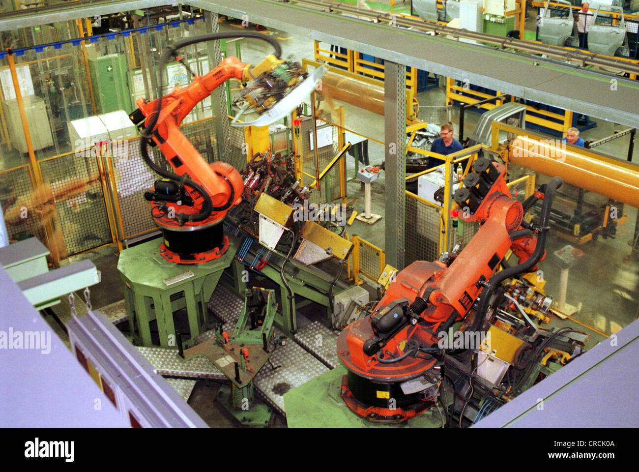 Robots at the Ford factory, Saarlouis Stock Photo - Alamy