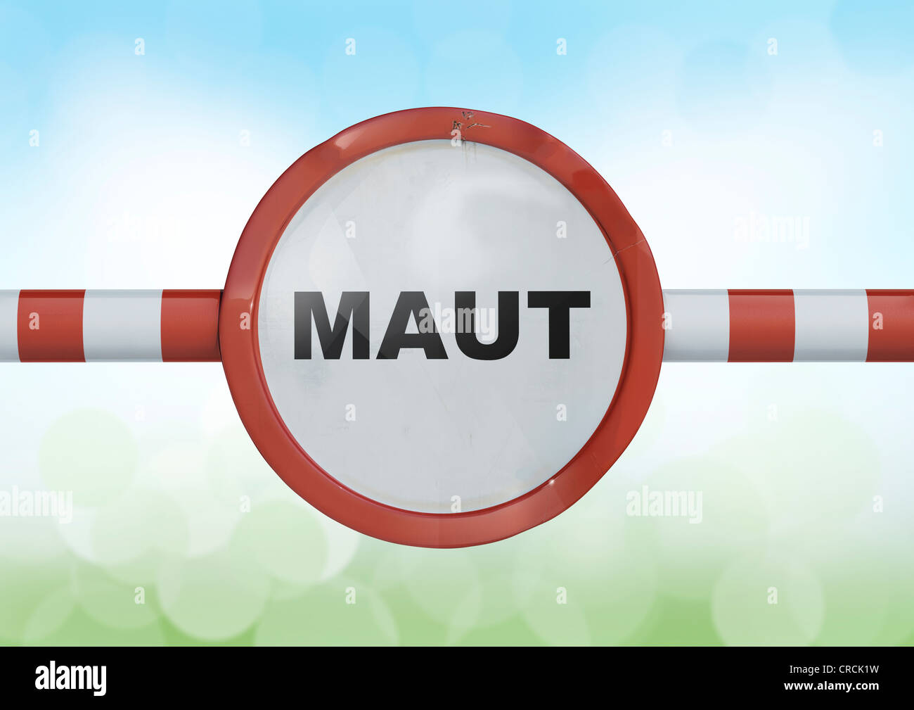 Toll gate sign hi-res stock photography and images - Alamy