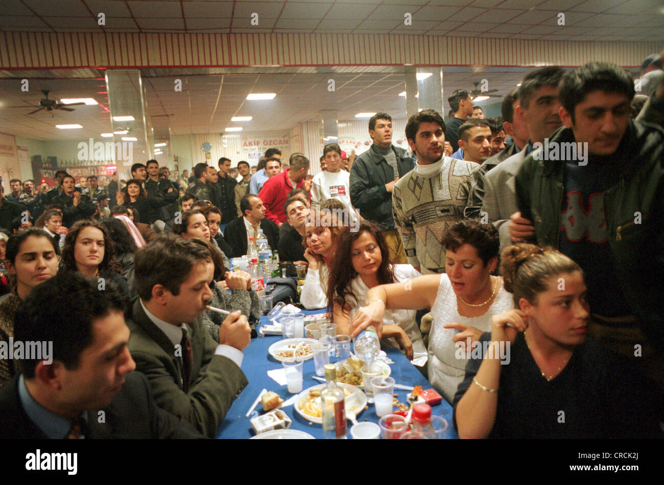 Group of Turkish people in Concert Event Stock Photo - Alamy