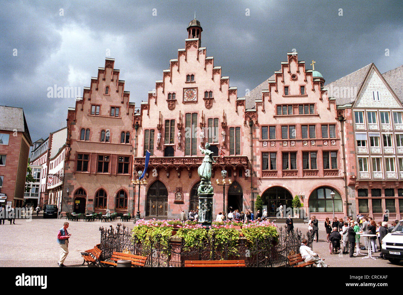 The Roemer in Frankfurt Stock Photo - Alamy