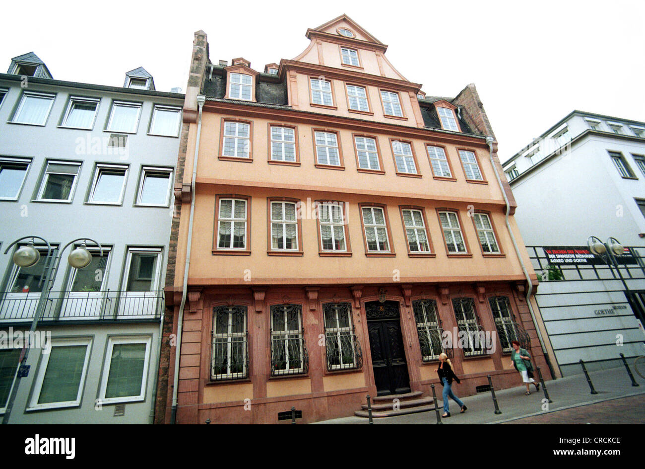 The Goethe House in Frankfurt Stock Photo - Alamy