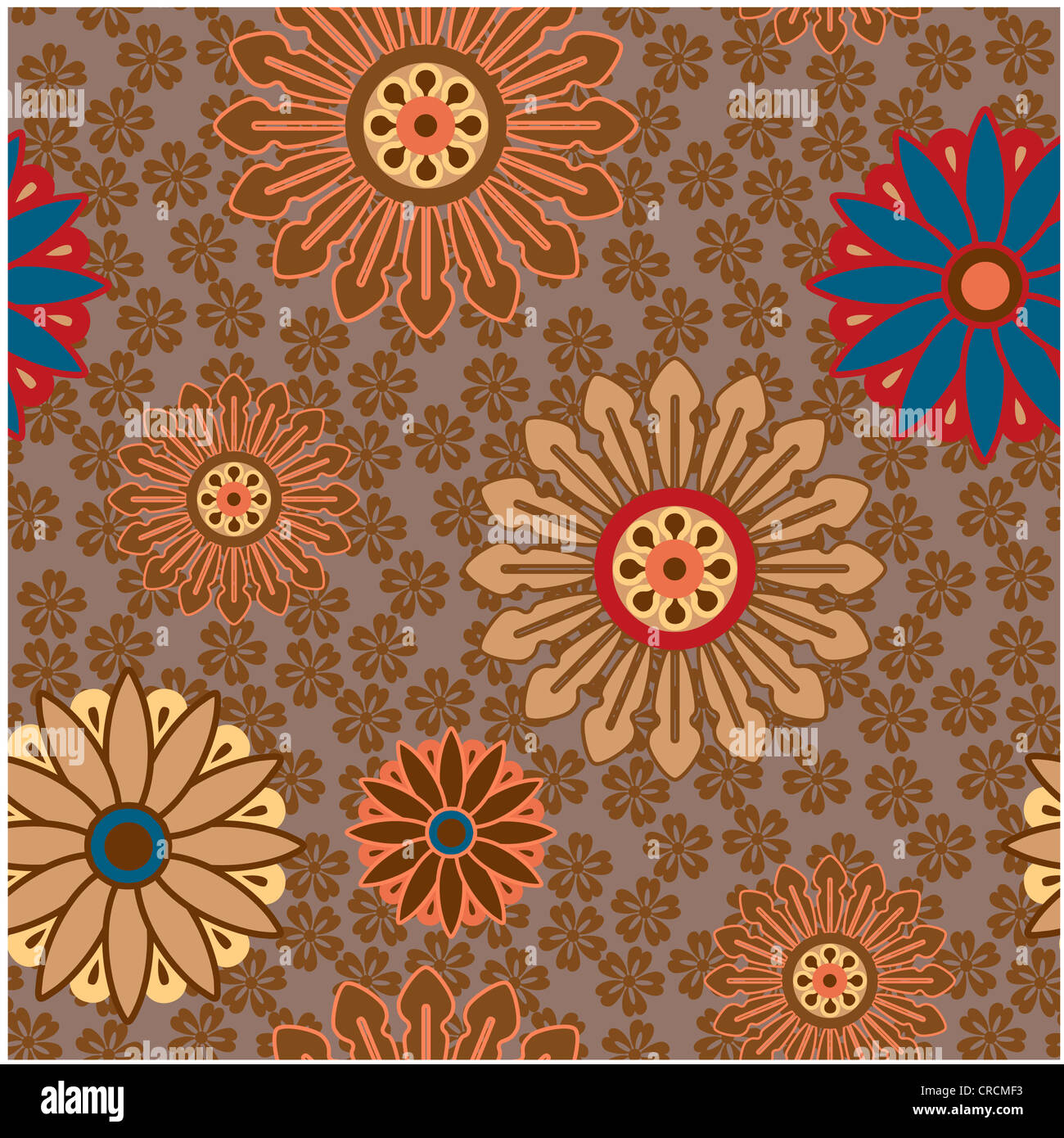 Art floral pattern background Stock Photo - Alamy