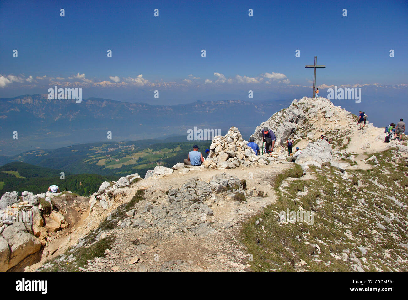 panoramic view from Weisshorn, Italy, Suedtirol, Radein Stock Photo - Alamy