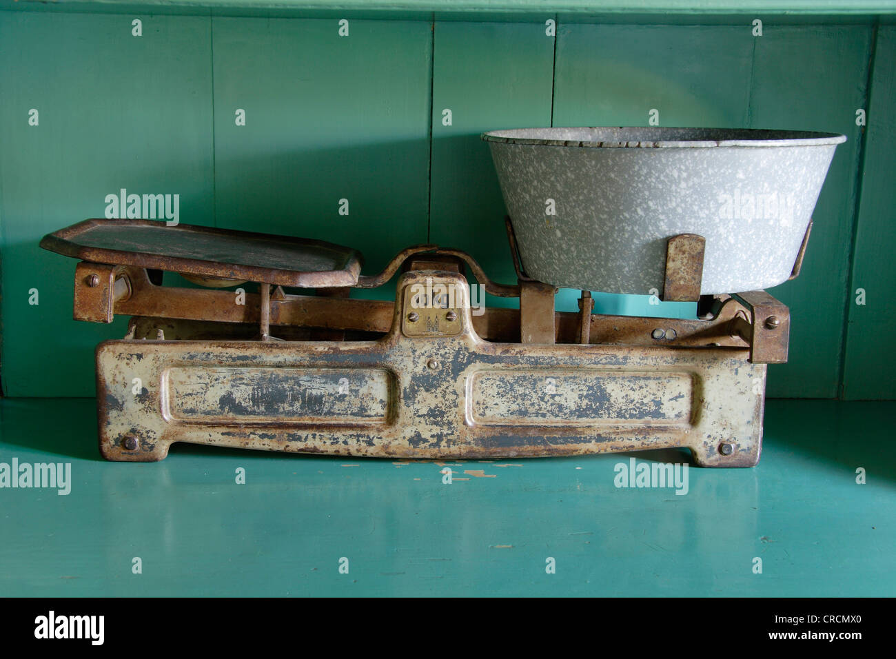 old scale in a farmhouse Stock Photo - Alamy