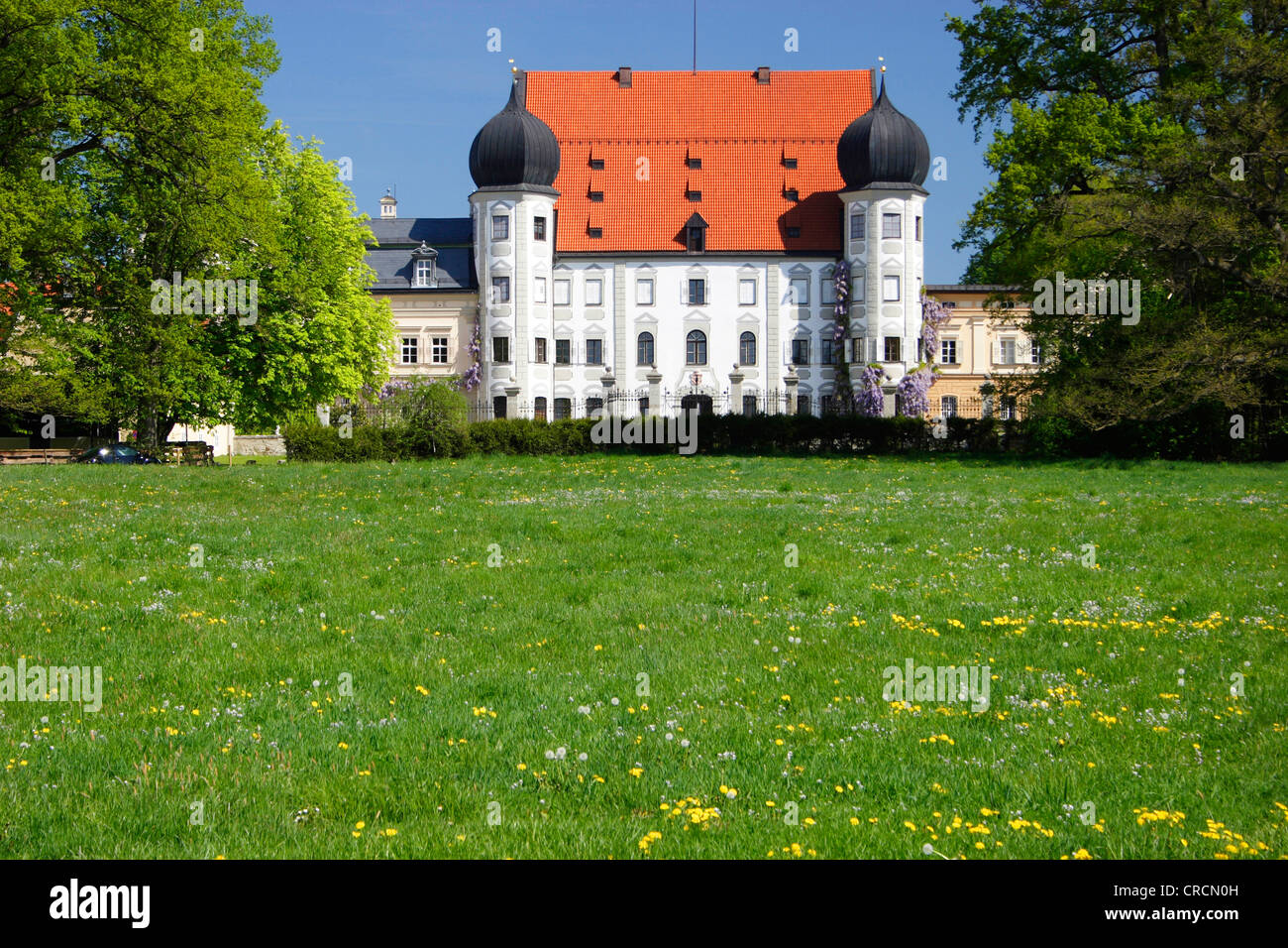 castle Maxlrain at Bad Aibling, Germany, Bavaria Stock Photo - Alamy