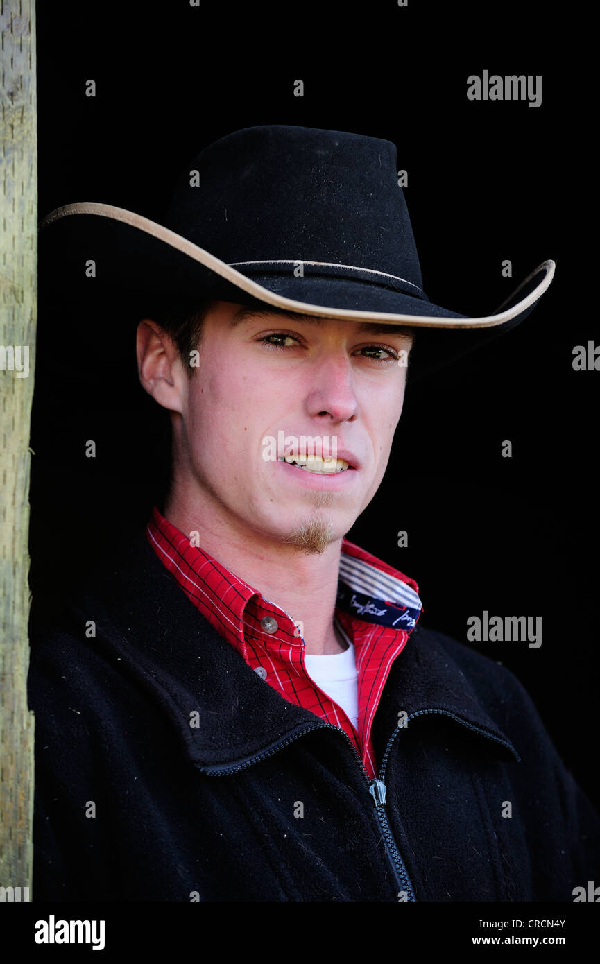Cowboy, portrait, Saskatchewan, Canada, North America Stock Photo - Alamy