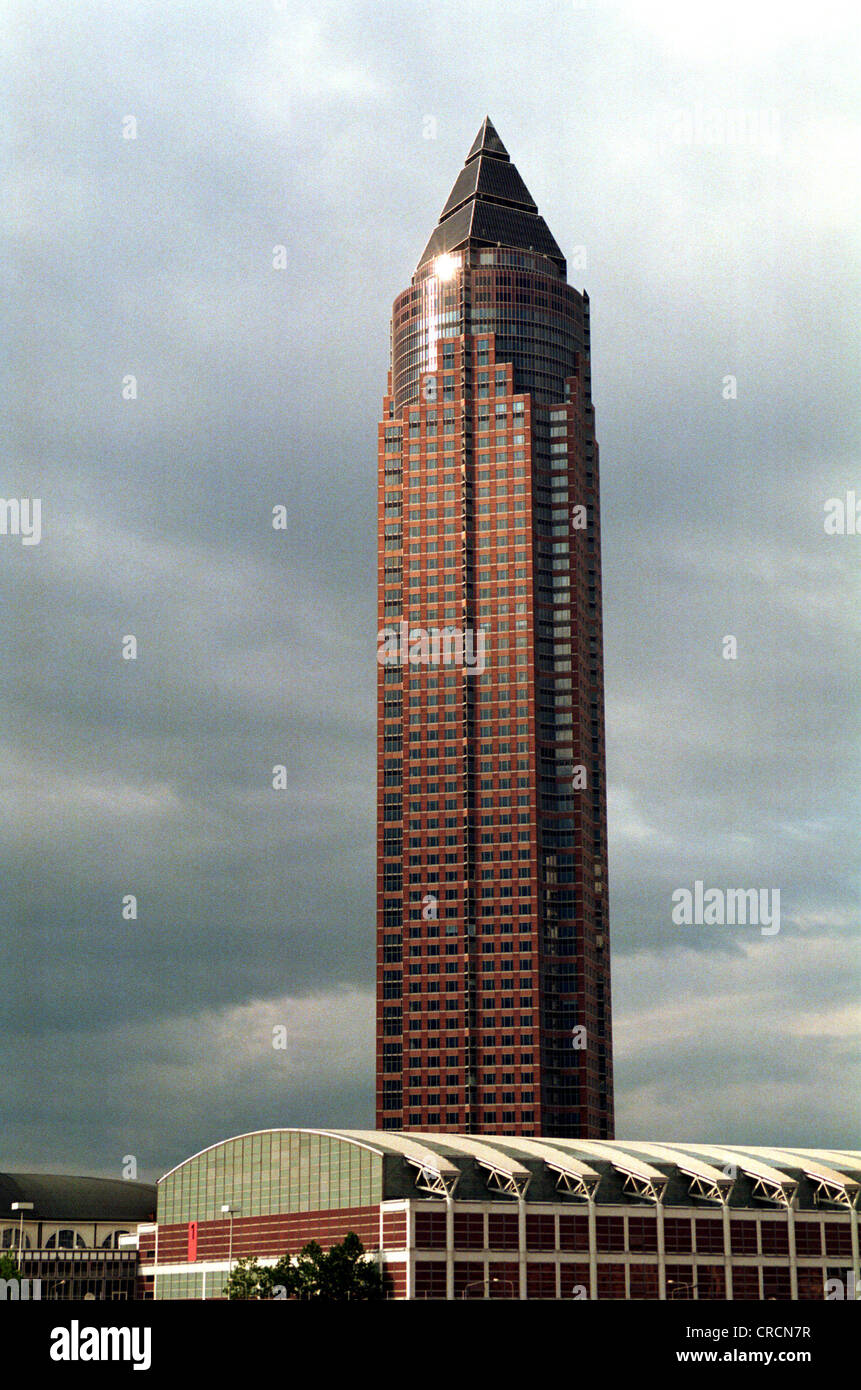 The Fair Tower in Frankfurt Stock Photo - Alamy