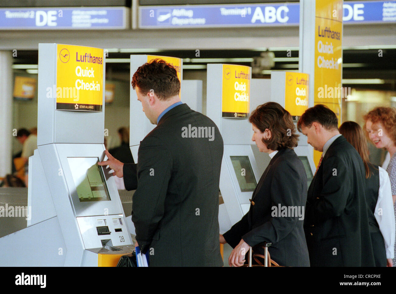 Quick check in machine hi-res stock photography and images - Alamy