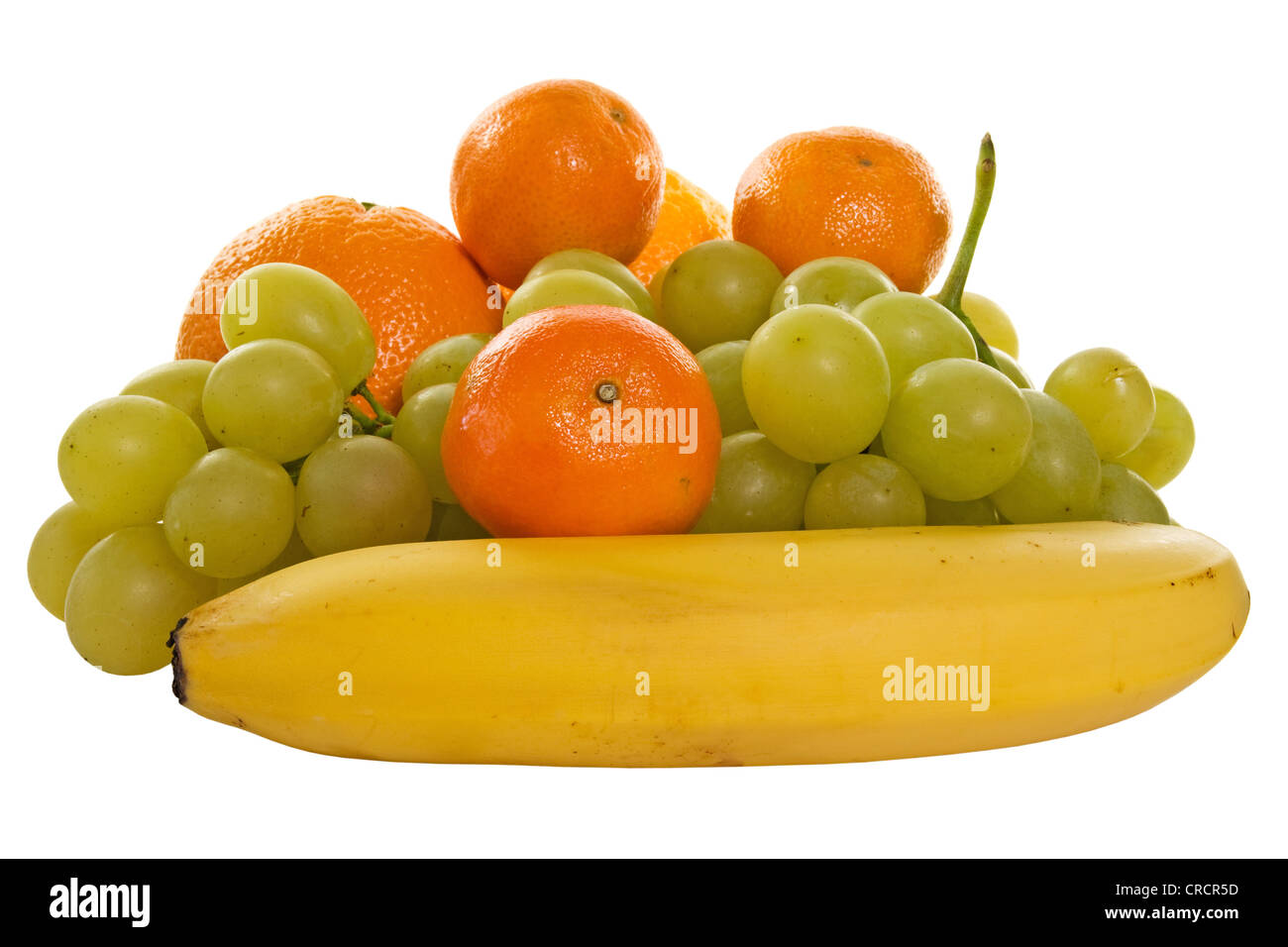 pile of fruits over a white background Stock Photo - Alamy